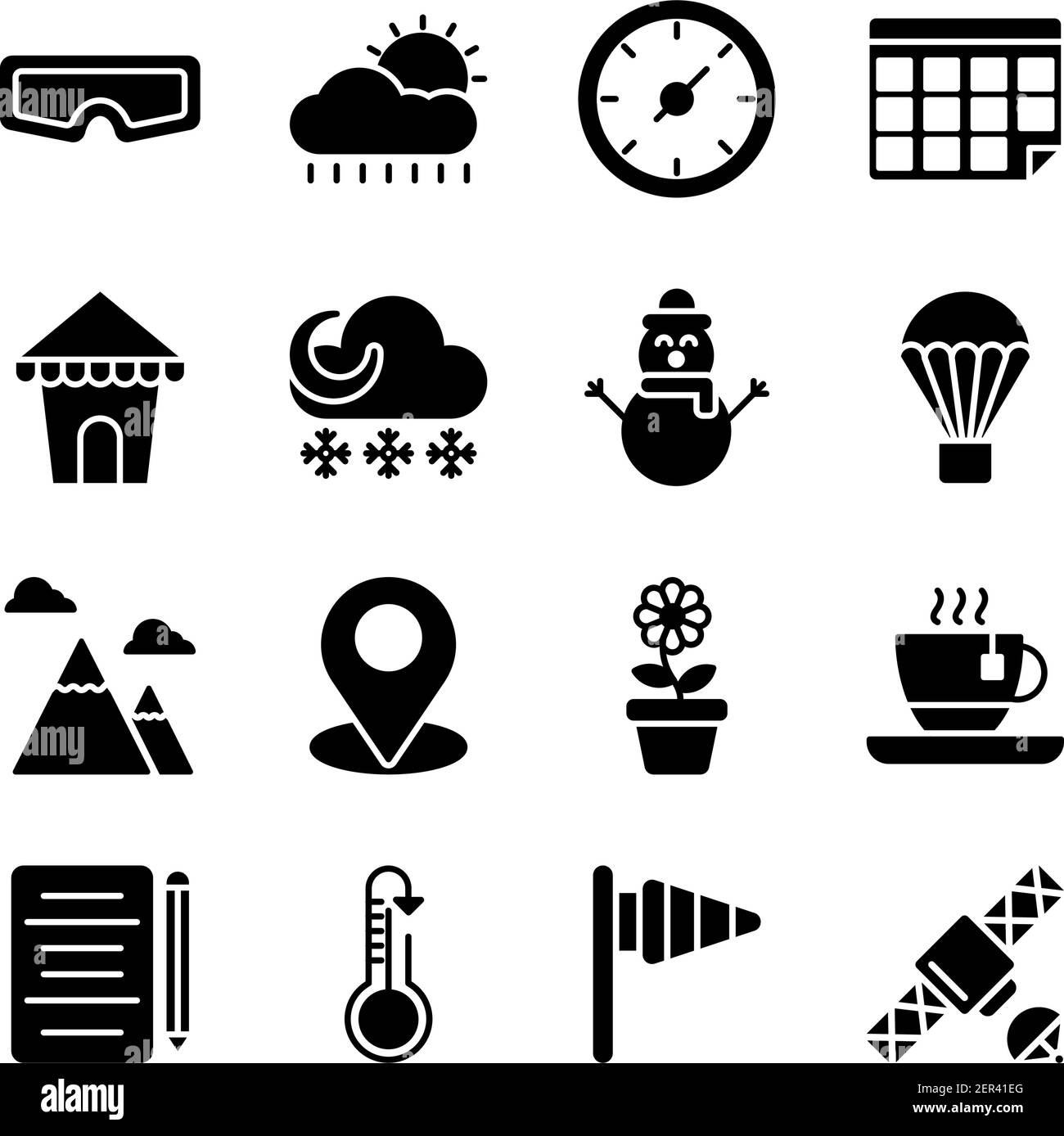 Station clock timepiece Stock Vector Images - Alamy