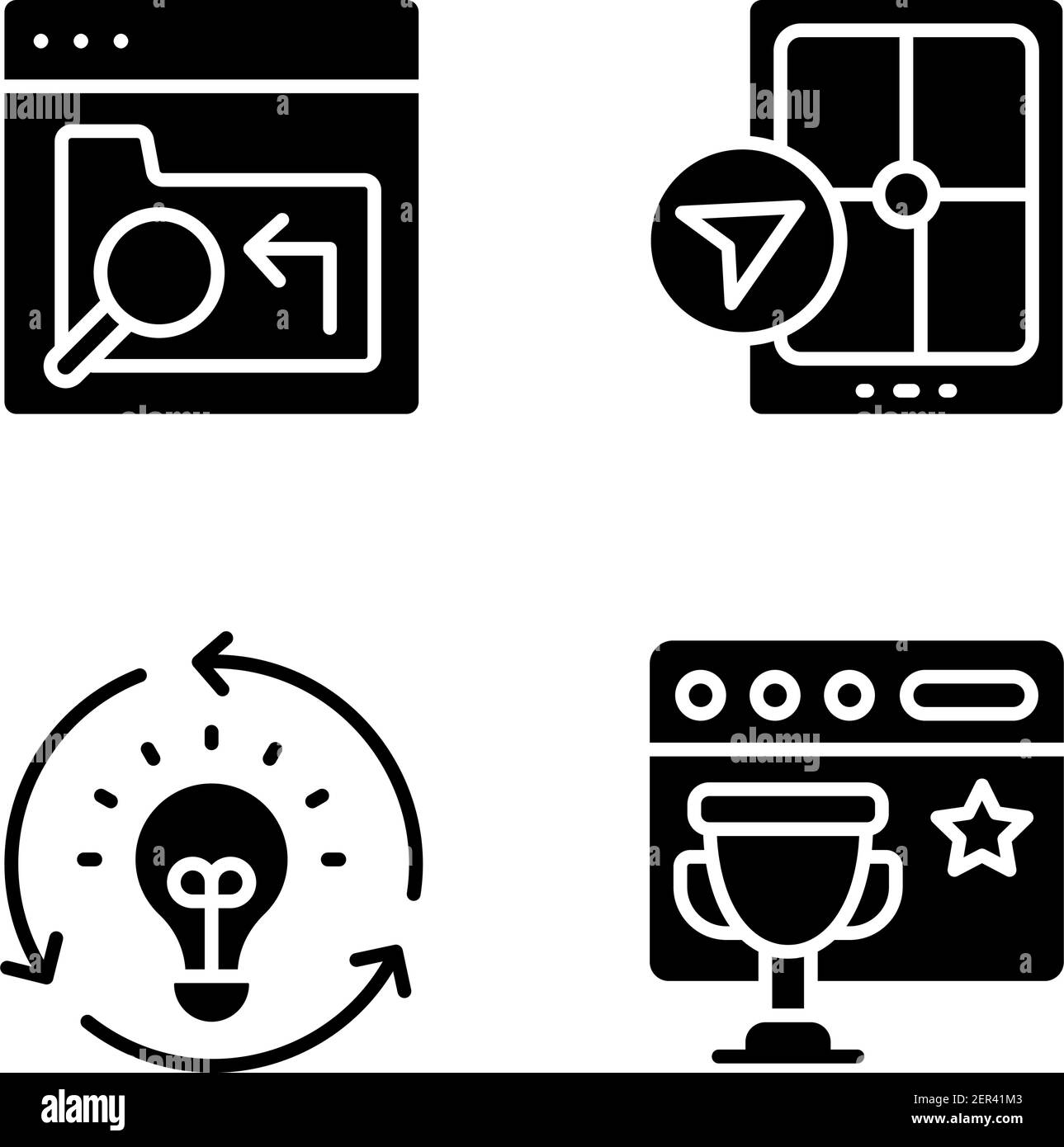 App icons on mobile Black and White Stock Photos & Images - Alamy