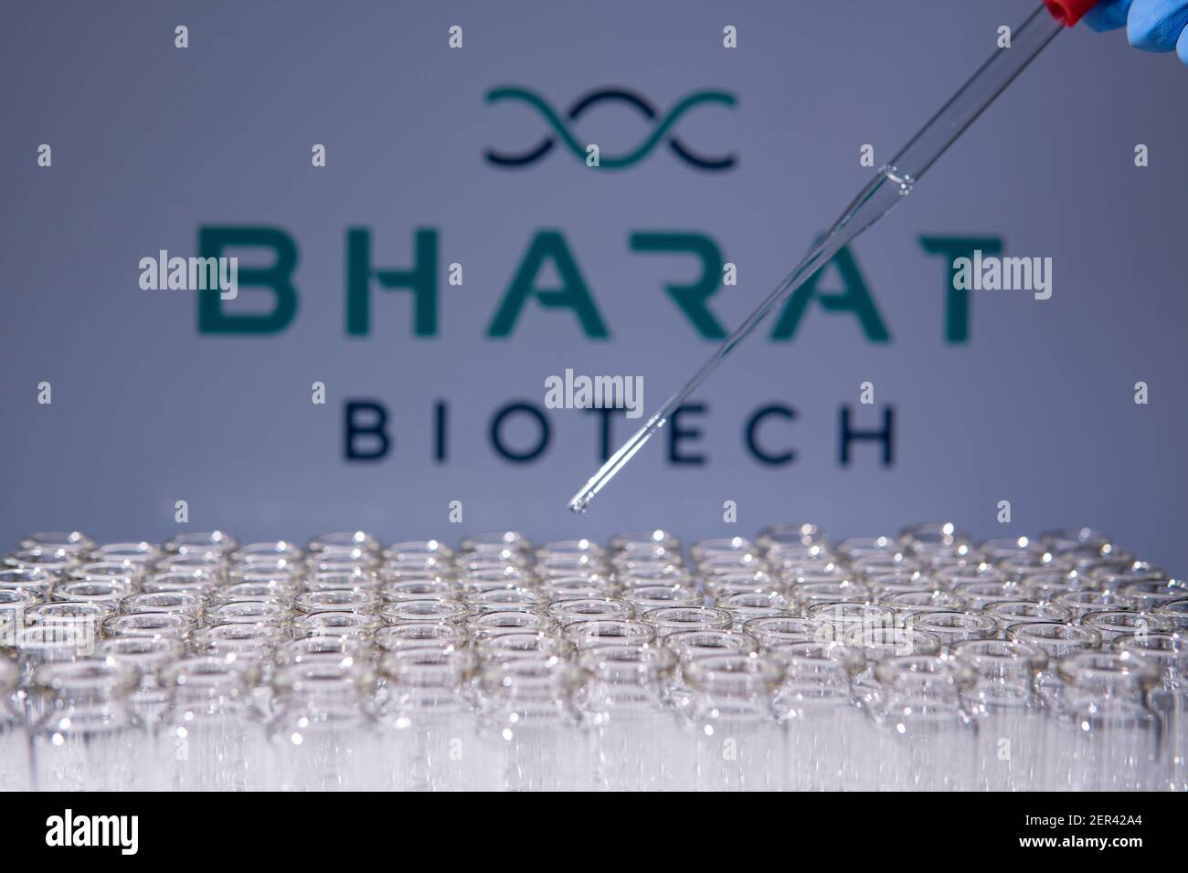 Biotech lab india hi-res stock photography and images - Alamy