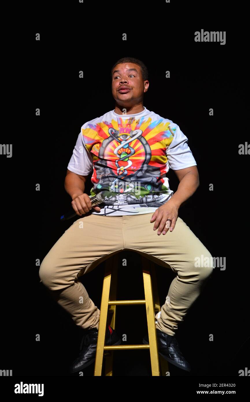 Comedian Red Grant performs during Katt Williams 11:11 RNS World Tour ...