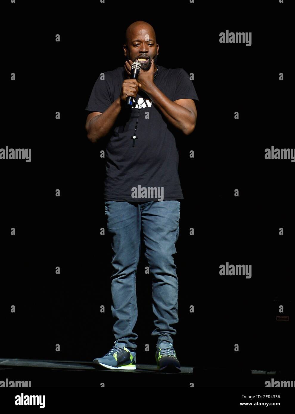 Comedian Cory 'Zooman' Miller performs during Katt Williams 11:11 RNS ...