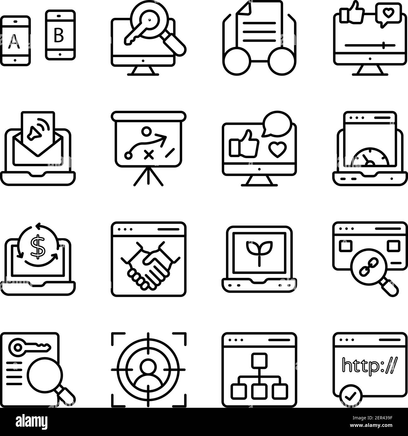 Overview profile Stock Vector Images - Alamy