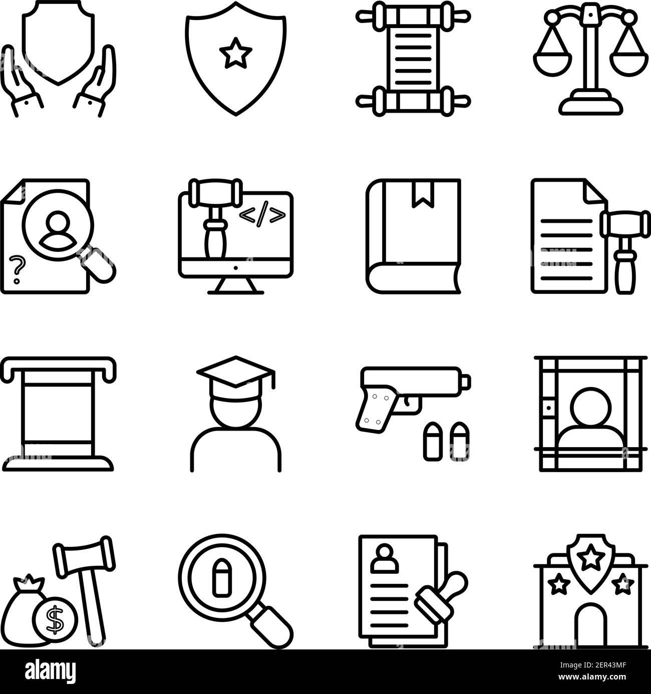 Online criminal record vector vectors hi-res stock photography and ...