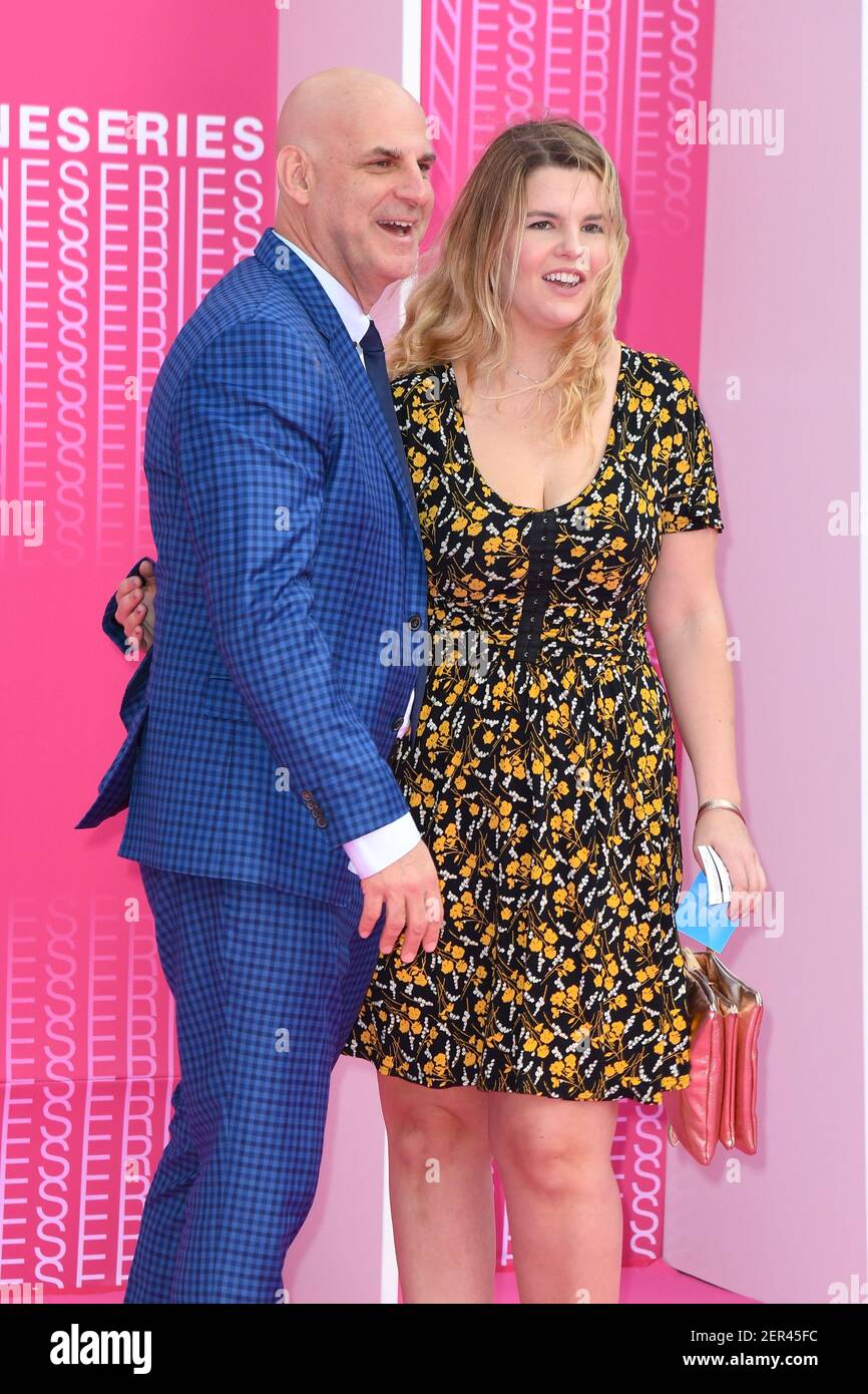 Jury member Harlan Coben and his daughter Charlotte attend the Launch ...