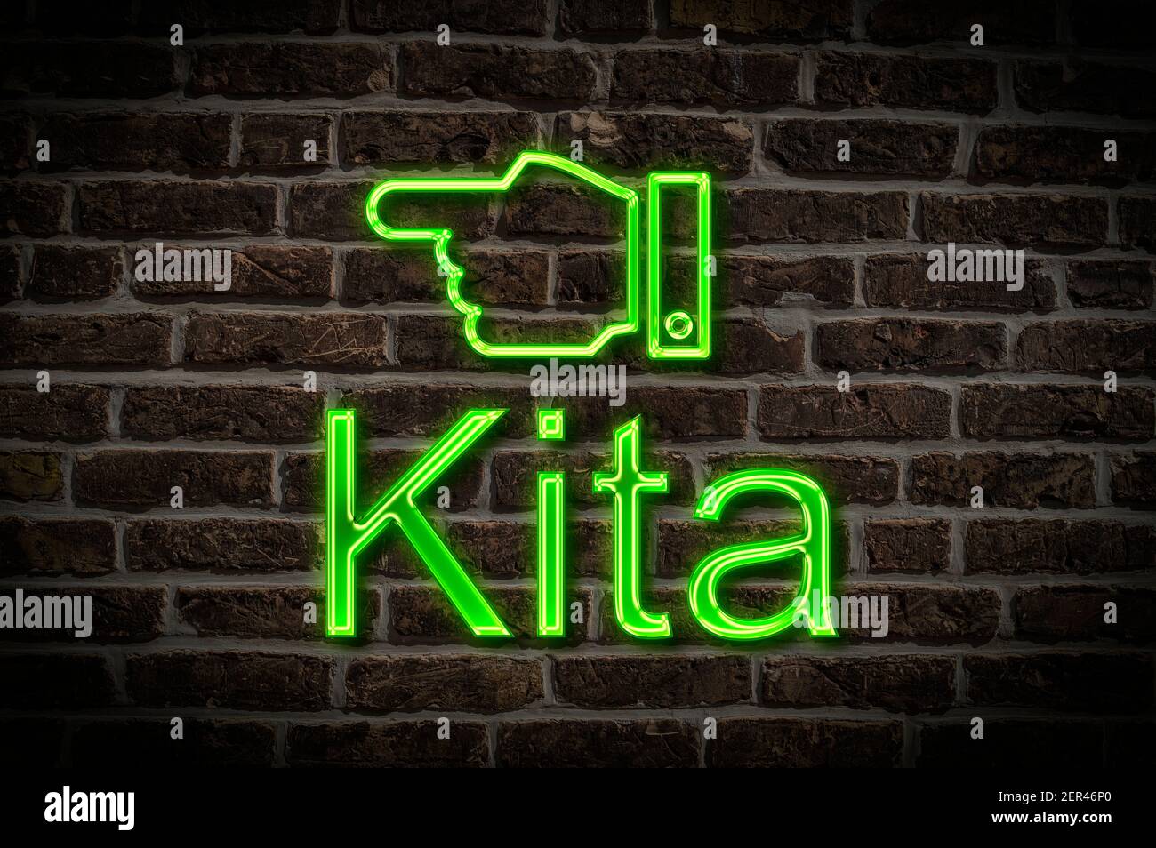 Kita zeichen hi-res stock photography and images - Alamy