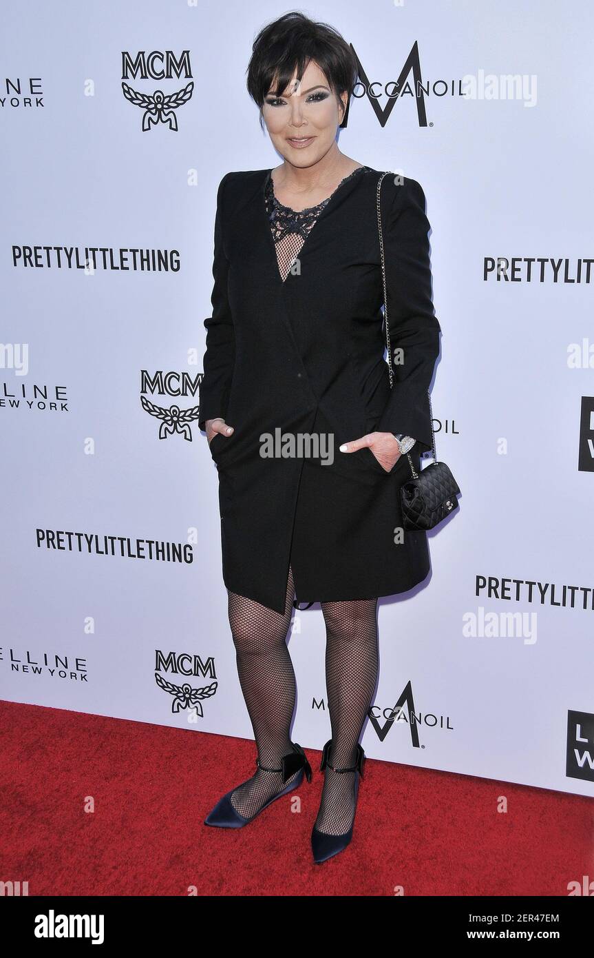 Kris Jenner arrives at the Daily Front Row’s 4th Annual Fashion Los ...
