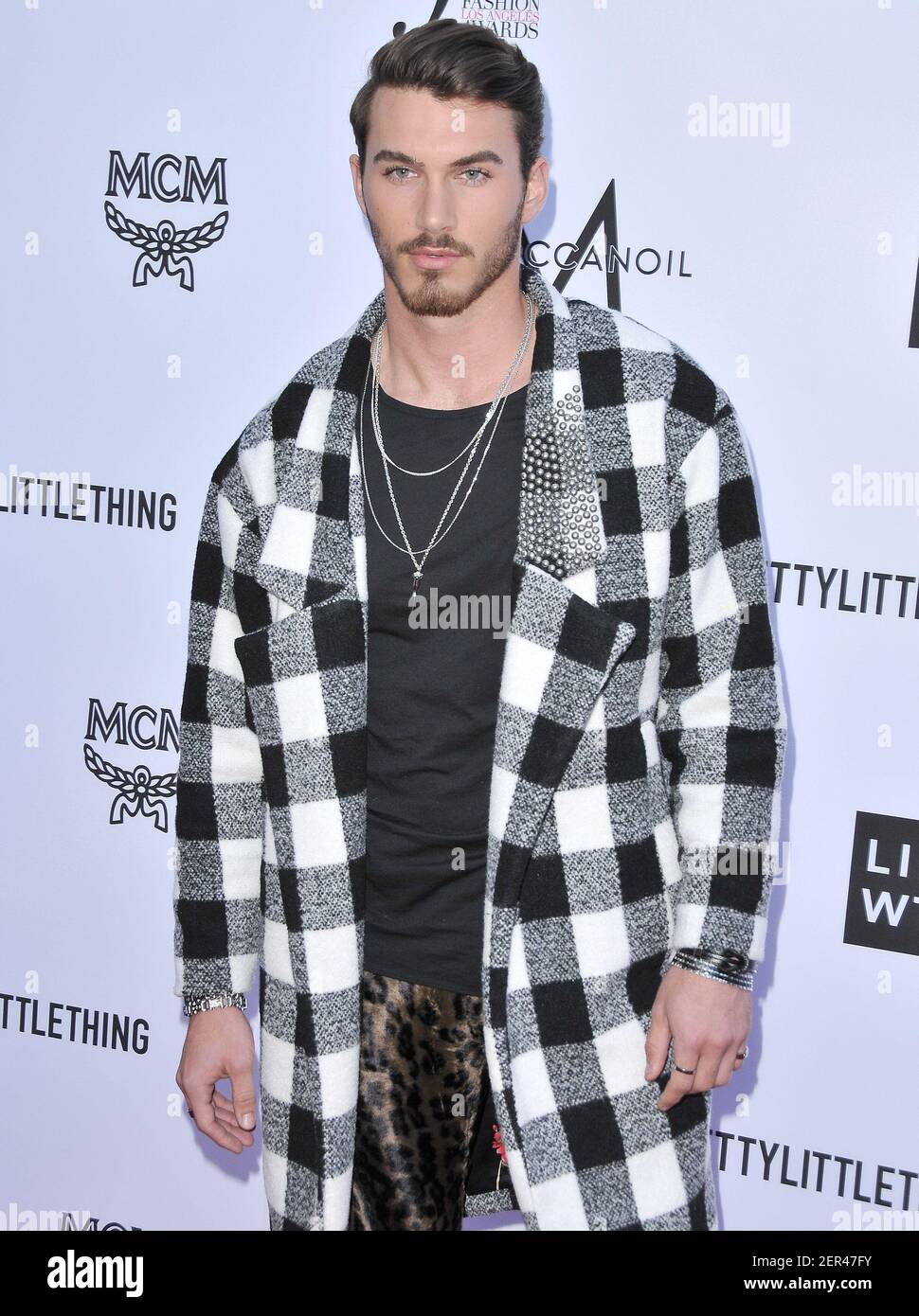 Michael Yerger arrives at the Daily Front Row’s 4th Annual Fashion Los ...