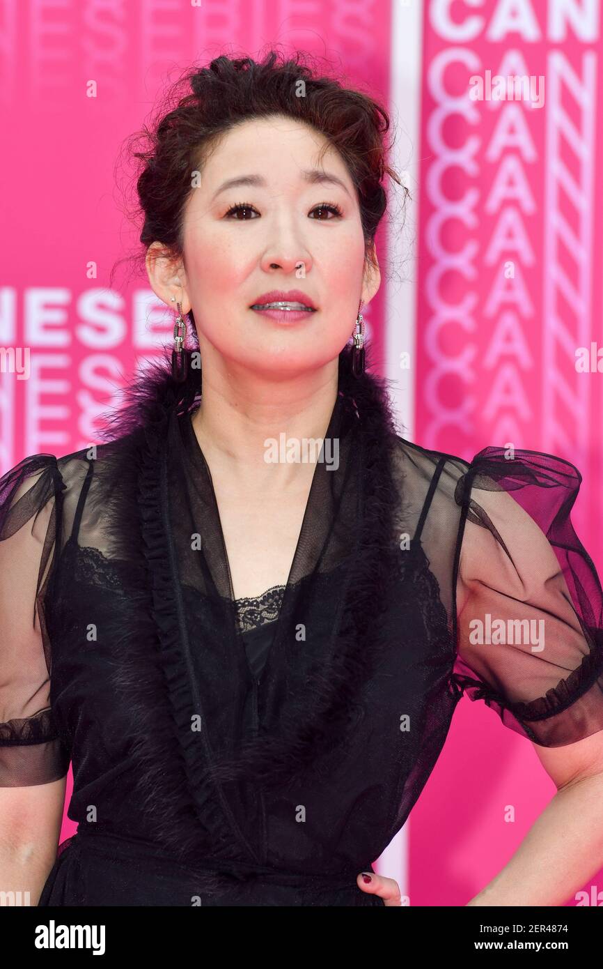 Sandra Ho attend 'Killing Eve' and 'When Heroes Fly' screening during ...