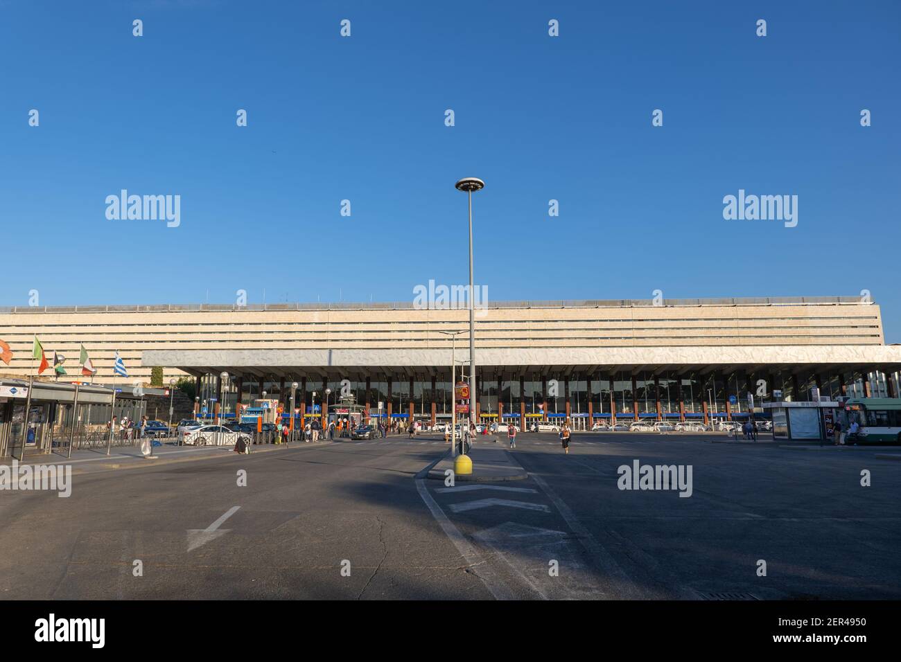 Italy, Rome, Roma Termini main railway station, central train station ...