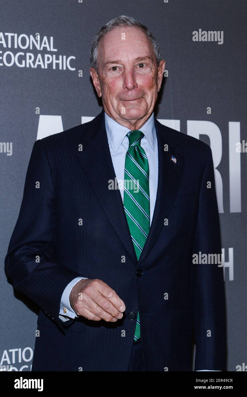NEW YORK - APRIL 9: Mike Bloomberg, Founder, Bloomberg LP & Bloomberg ...