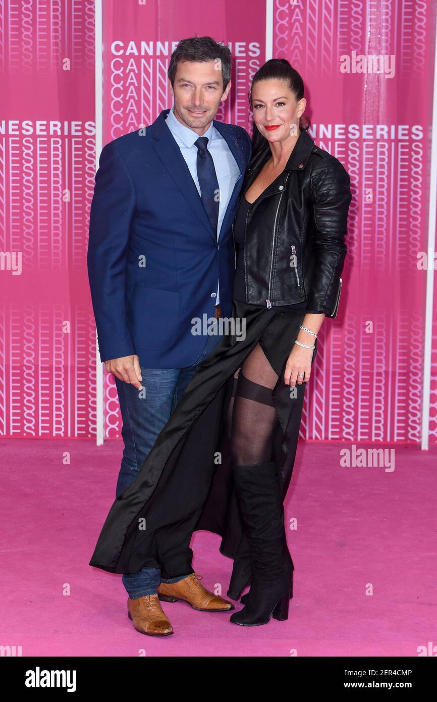 Franck Semonin and his wife Helene attends the screening during the 1st ...