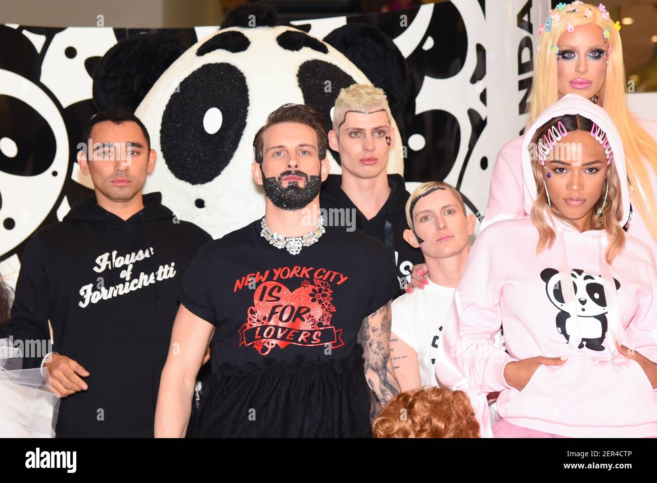 Nicola Formichetti, Nico Tortorella and Serayah attend Macys Herald ...