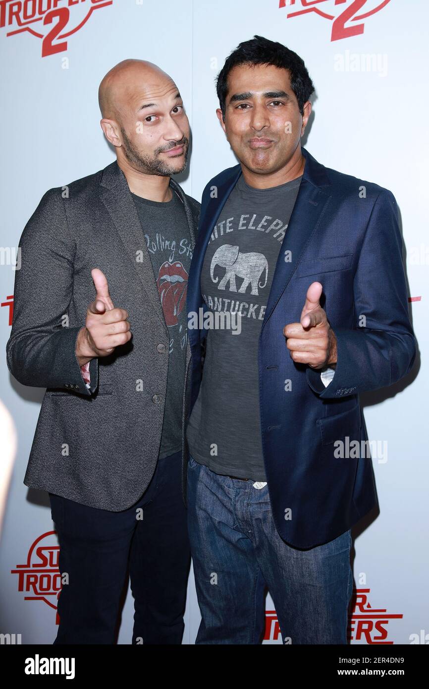 Keegan-Michael Key, Jay Chandrasekhar arrive at the Los Angeles ...