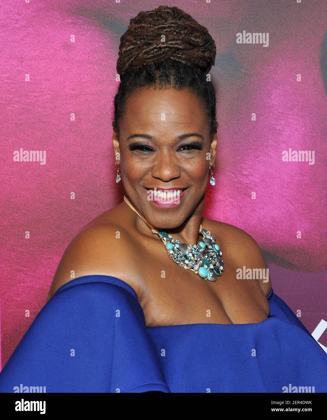 Actress Kecia Lewis (cast) at the opening night performance of ...