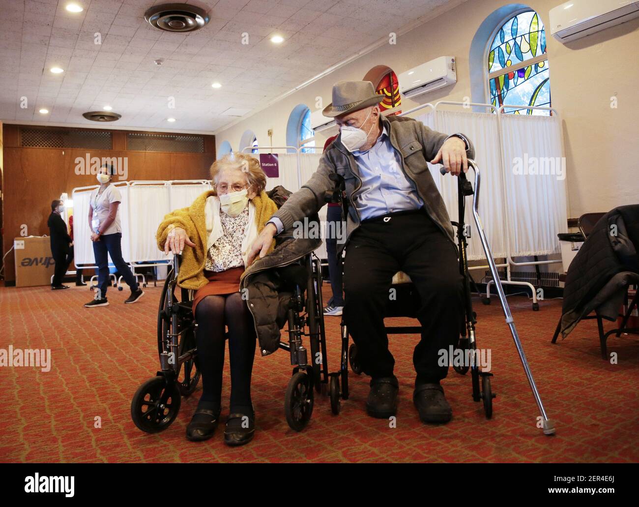 New York, United States. 28th Feb, 2021. Holocaust Survivors husband ...