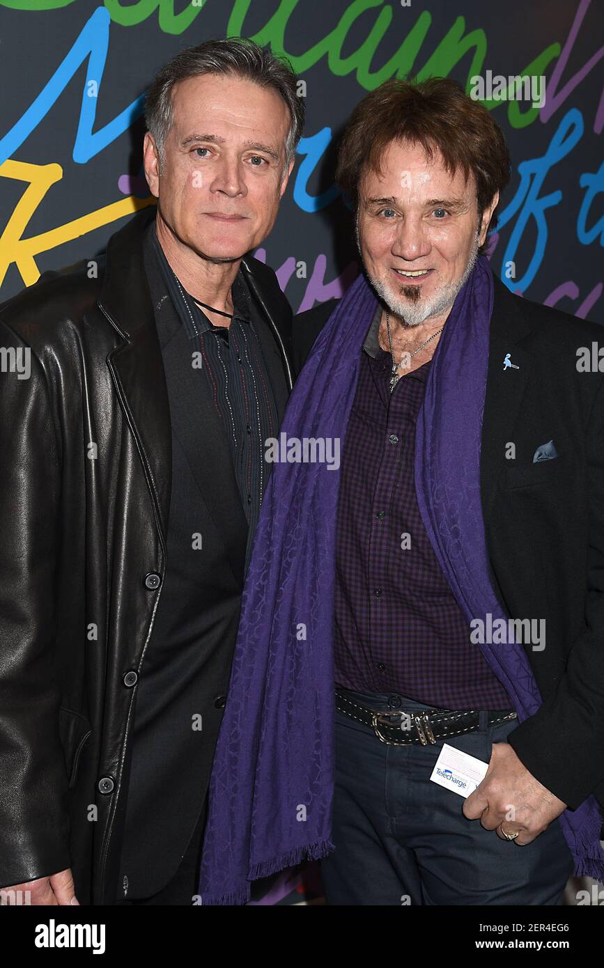 Frank Dicopoulos and Franke Previte attend "The Amazing Kreskin" Off ...