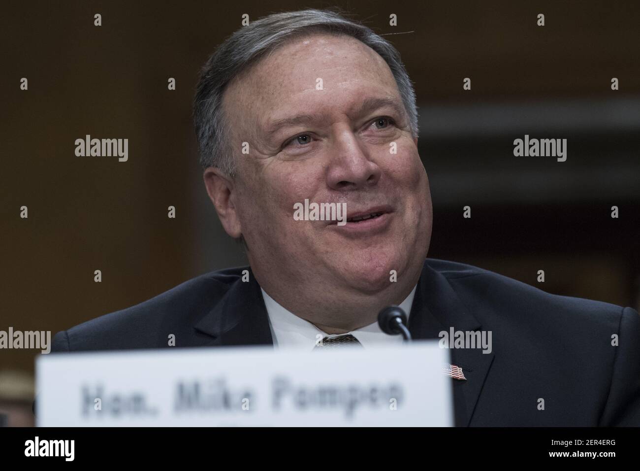 UNITED STATES - APRIL 12: CIA Director Mike Pompeo, nominee for ...