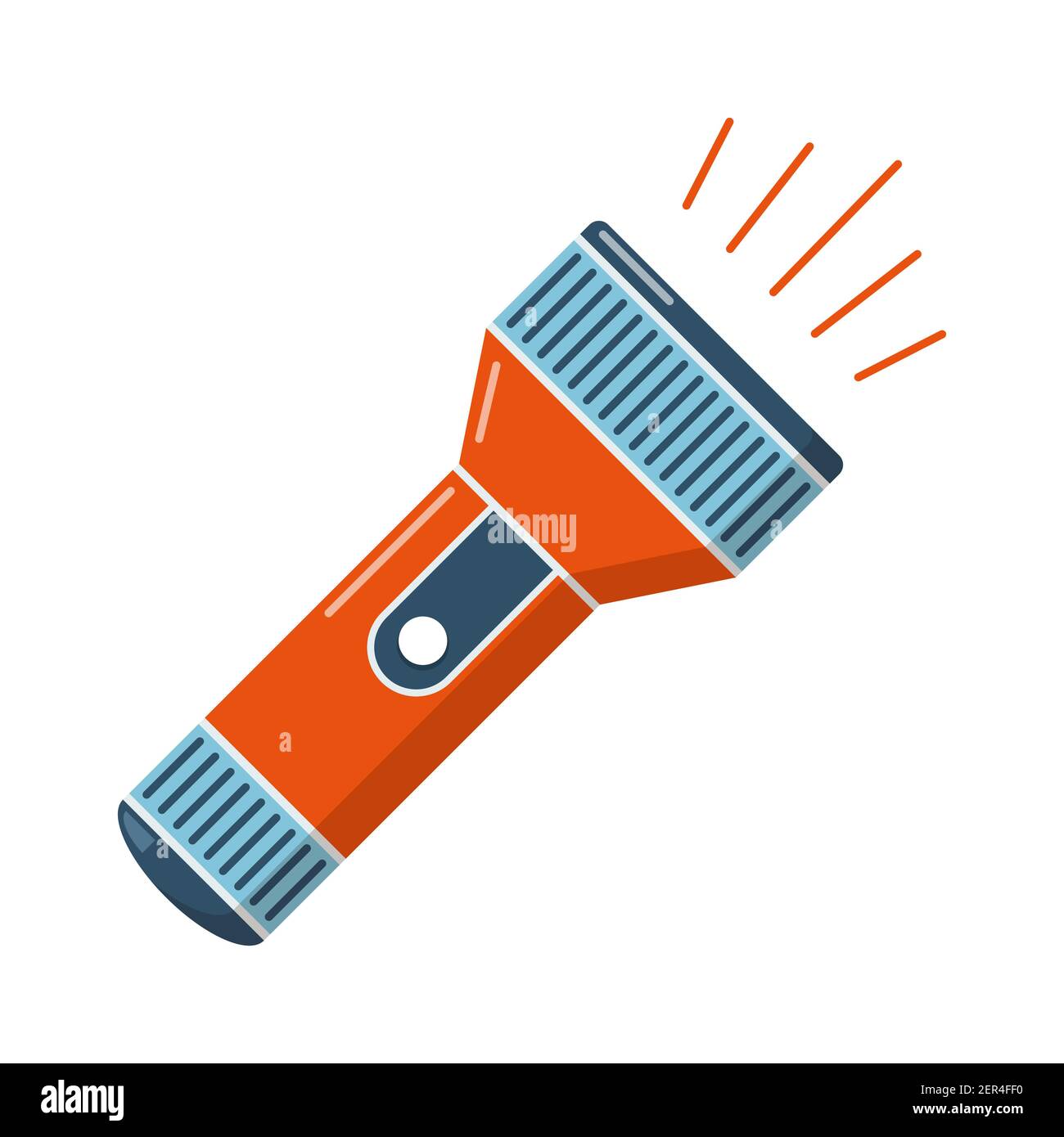 Flashlight icon vector vectors hi-res stock photography and images - Alamy