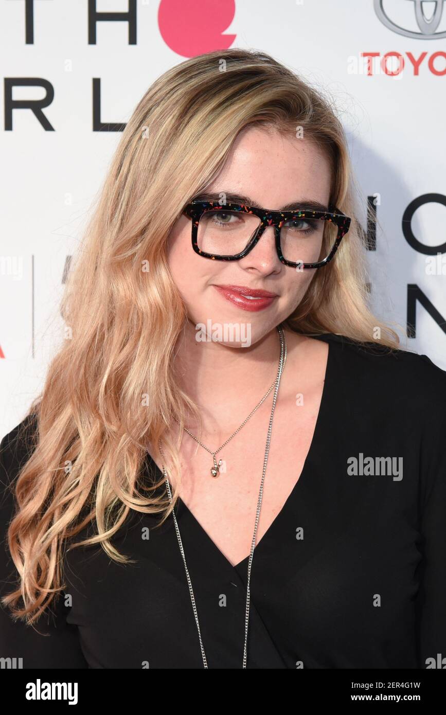 Delaney Tarr attends 9th Annual Women in the World Summit, Arrivals on ...