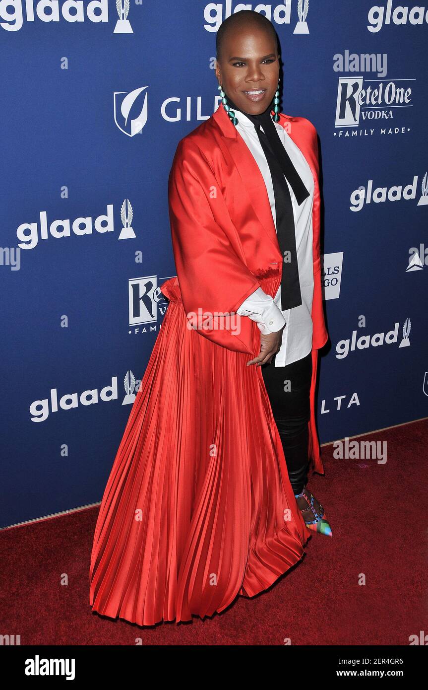 Miss Lawrence arrives at the 29th Annual GLAAD Media Awards held at The ...