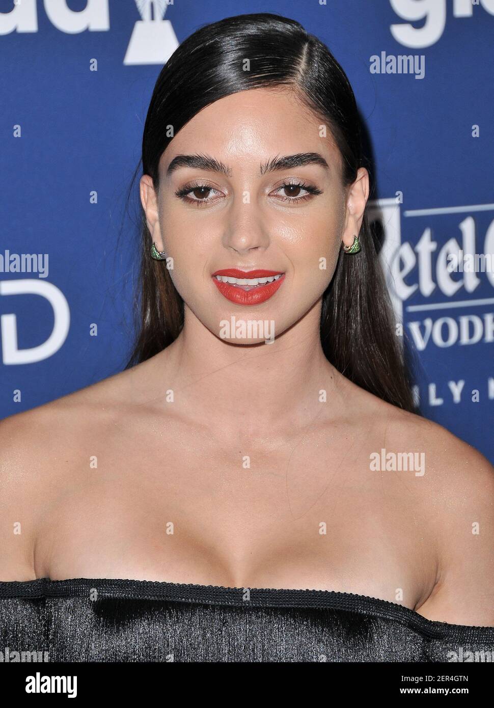 Melissa Barrera arrives at the 29th Annual GLAAD Media Awards held at ...