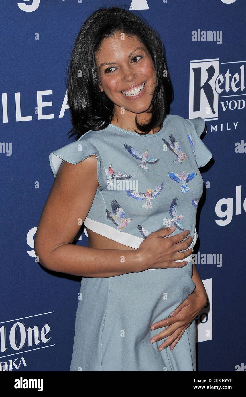 Karla Mosley arrives at the 29th Annual GLAAD Media Awards held at The ...