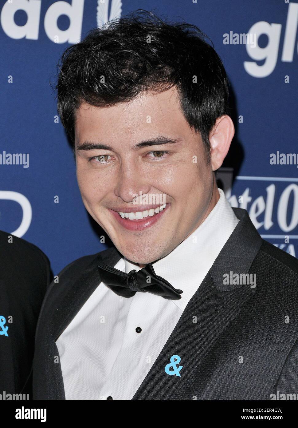 Christopher Sean arrives at the 29th Annual GLAAD Media Awards held at ...