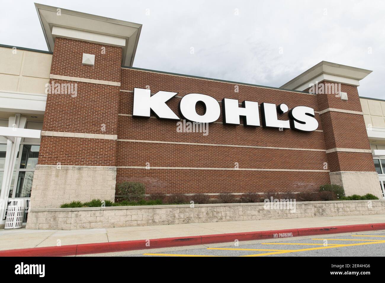A logo sign outside of a Kohl's retail store in Ellicott City, Maryland ...