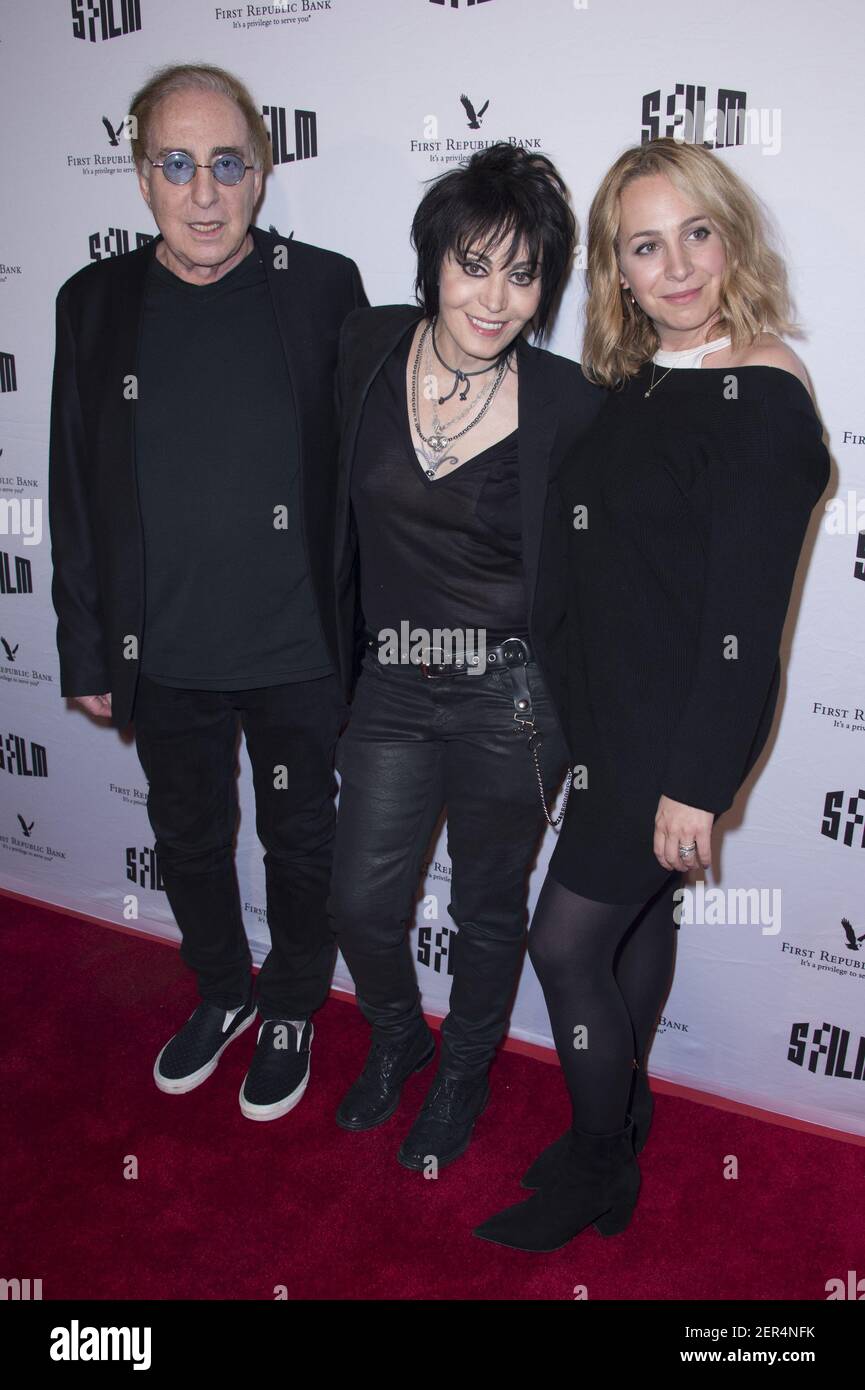 From left to right: Kenny Laguna, Joan Jett and Carianne Brinkman ...