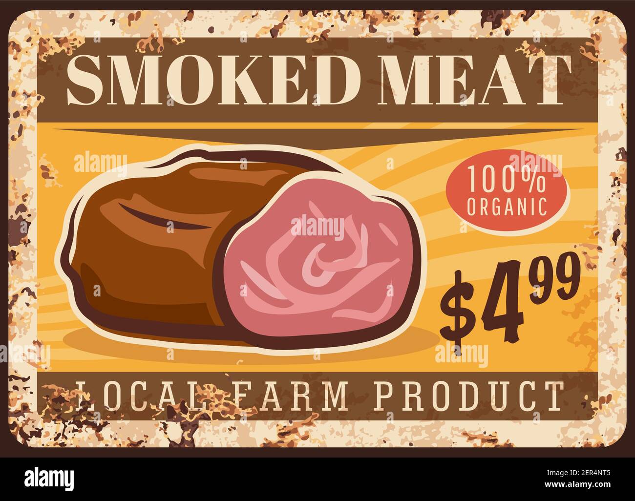 Smokehouse sign Stock Vector Images - Alamy