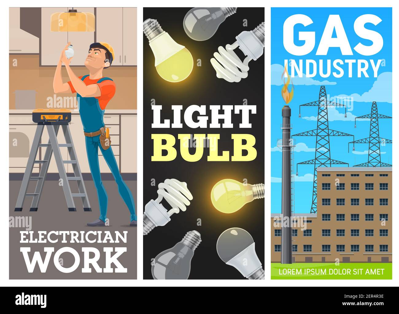 Ligh industry Stock Vector Images - Alamy