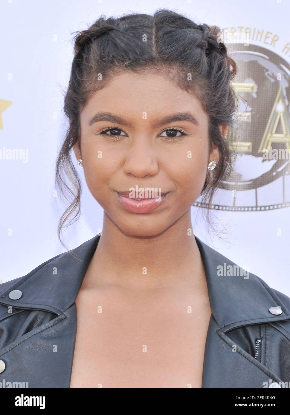 Aliyah Moulden arrives at The 3rd Annual Young Enterainer Awards held ...