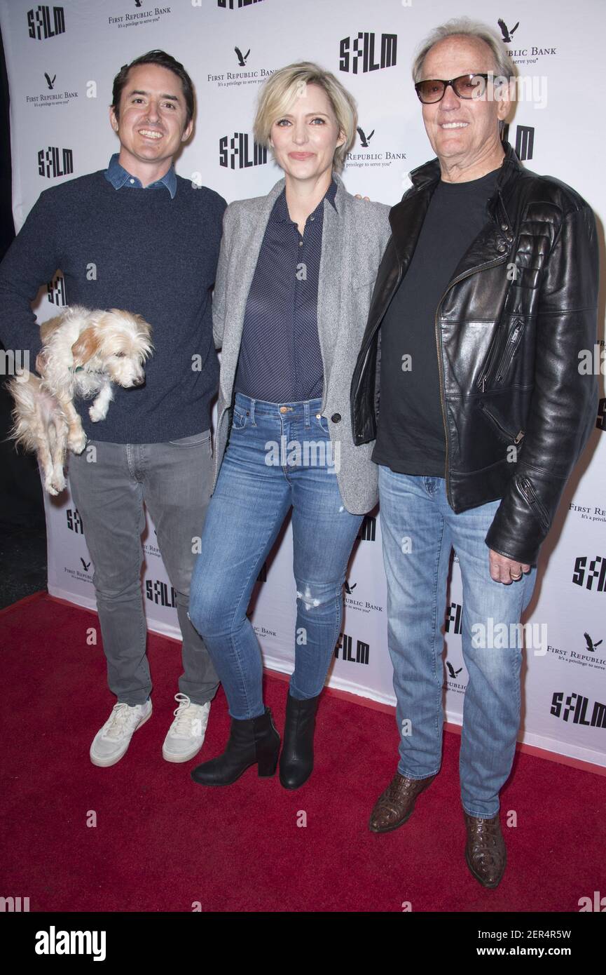 From left to right: Brian Kavanaugh-Jones, Shana Feste and Peter Fonda ...