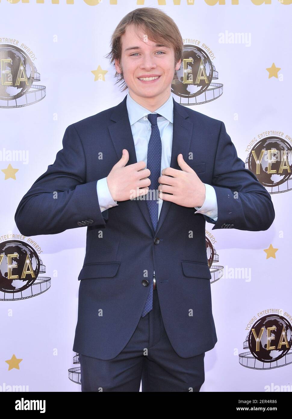 CJ Valleroy arrives at The 3rd Annual Young Enterainer Awards held at ...