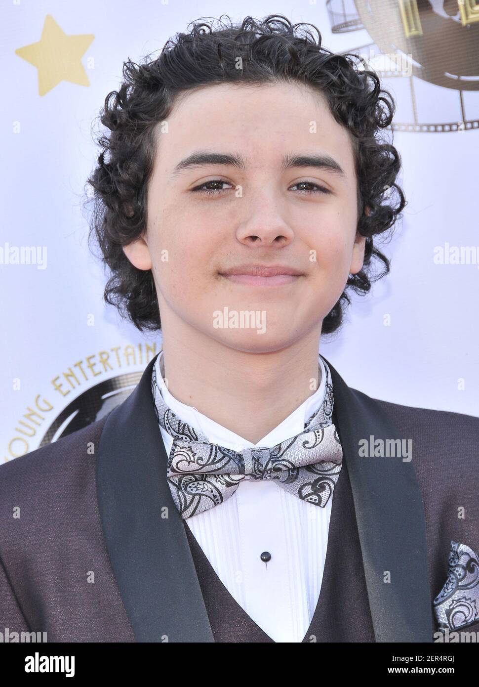 Hunter Payton arrives at The 3rd Annual Young Enterainer Awards held at ...