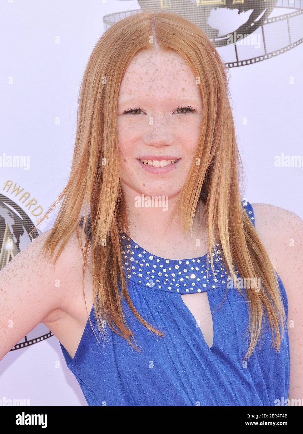 Savannah Liles arrives at The 3rd Annual Young Enterainer Awards held ...