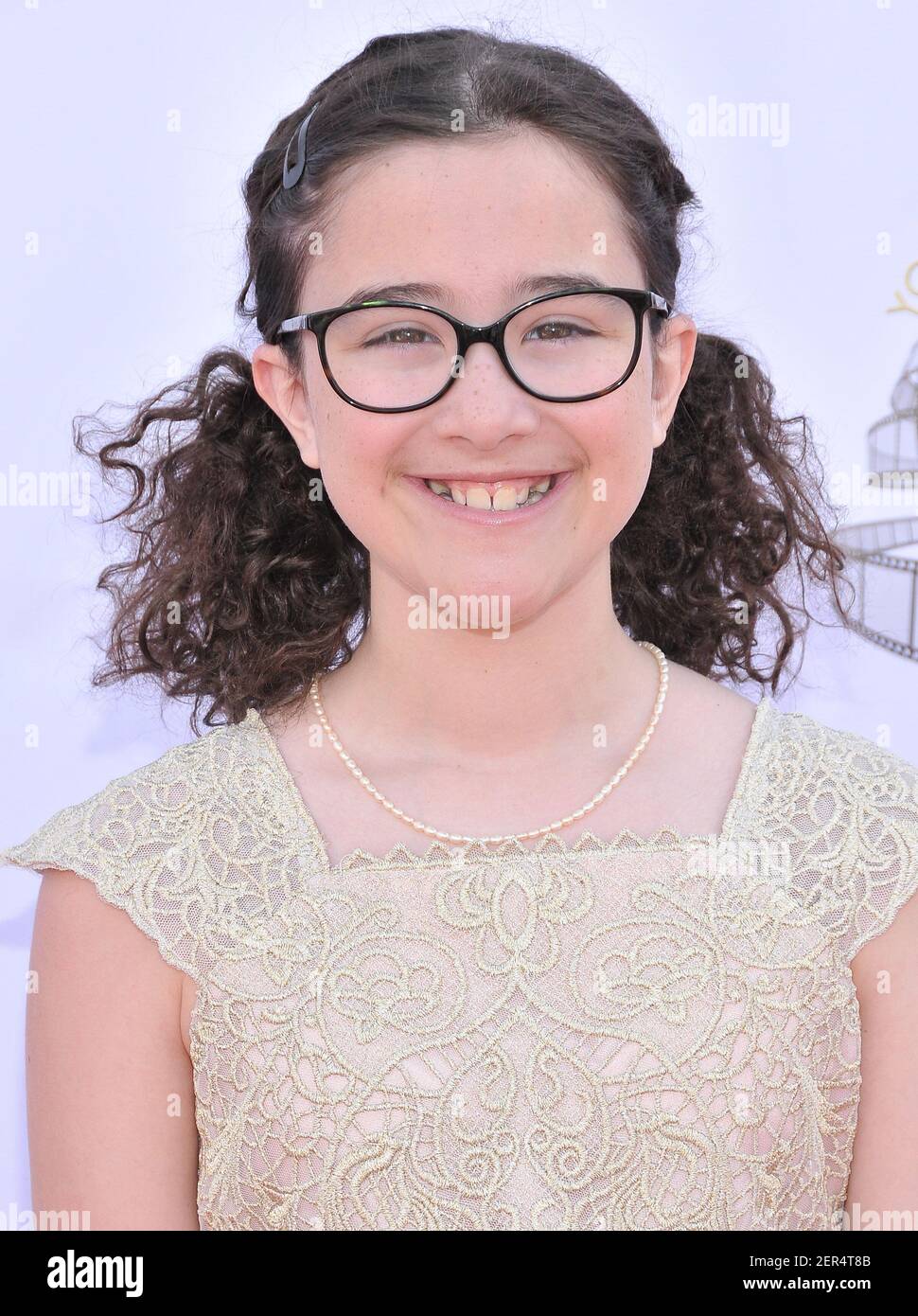 Audrey Smallman arrives at The 3rd Annual Young Enterainer Awards held ...