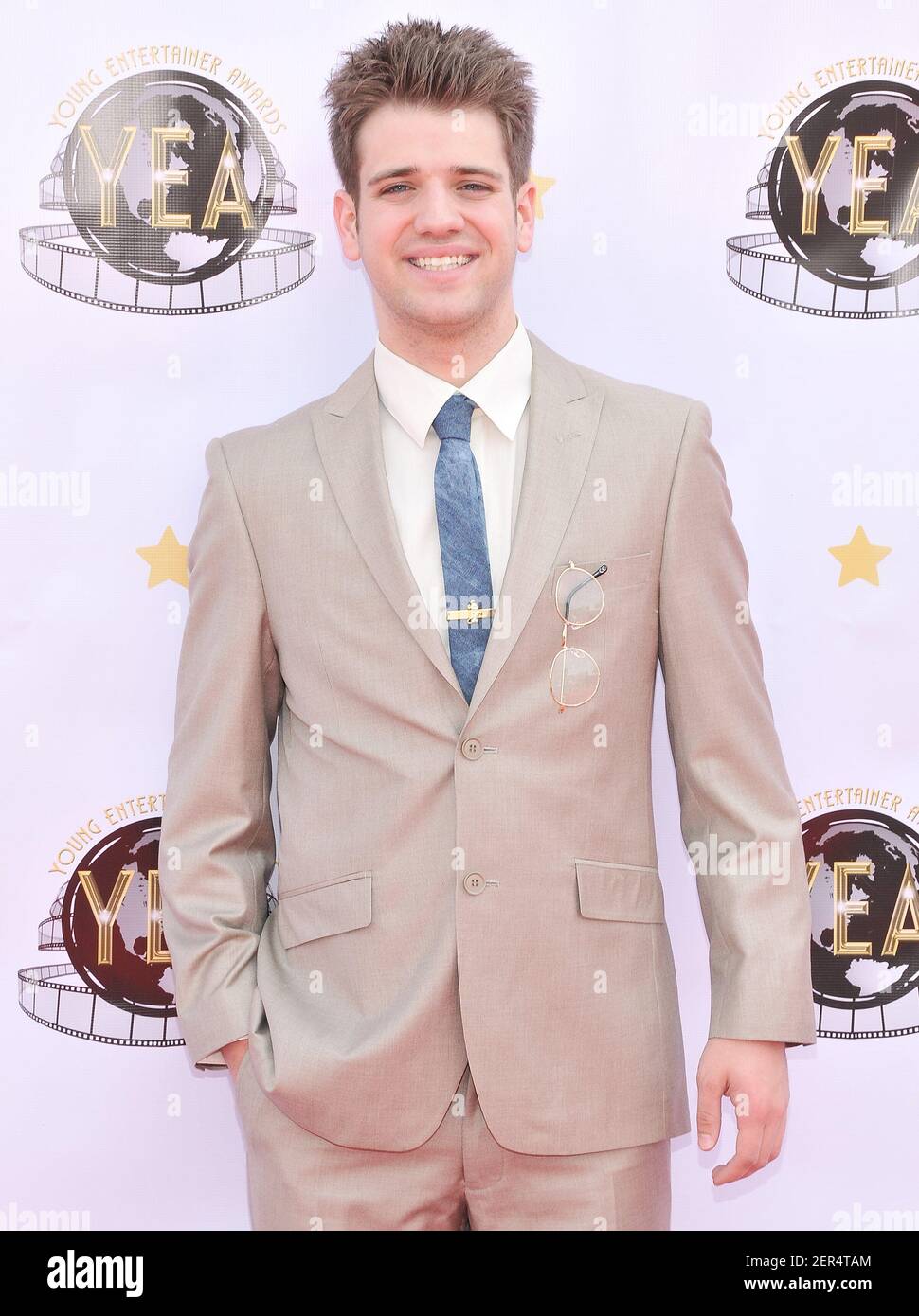 Brandon Tyler Russell arrives at The 3rd Annual Young Enterainer Awards ...