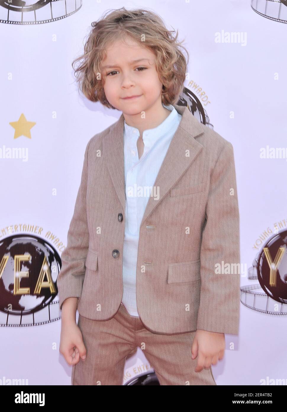 Brock Brenner arrives at The 3rd Annual Young Enterainer Awards held at ...