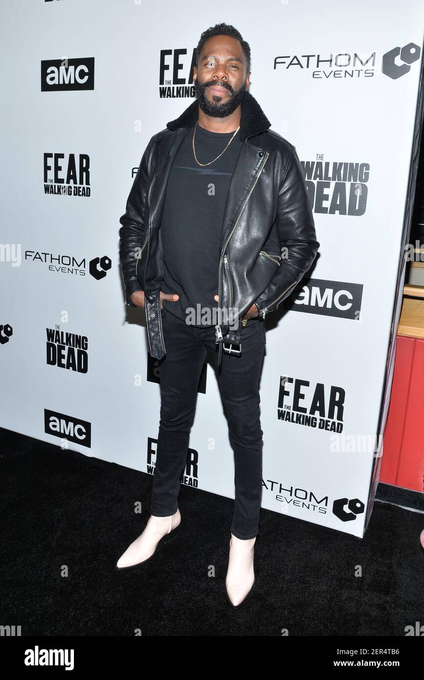 Actor Colman Domingo attends AMC's "The Walking Dead" and "Fear The ...