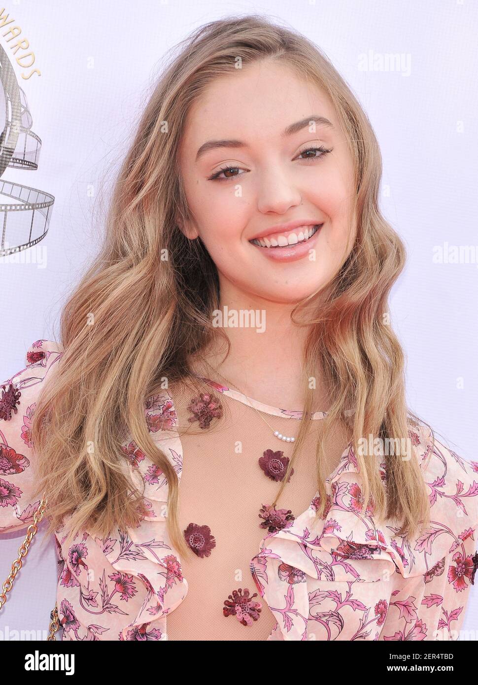 Bella Podaras arrives at The 3rd Annual Young Enterainer Awards held at ...