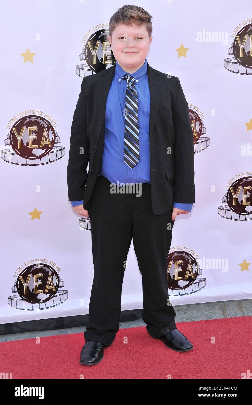 Brody Allen arrives at The 3rd Annual Young Enterainer Awards held at ...