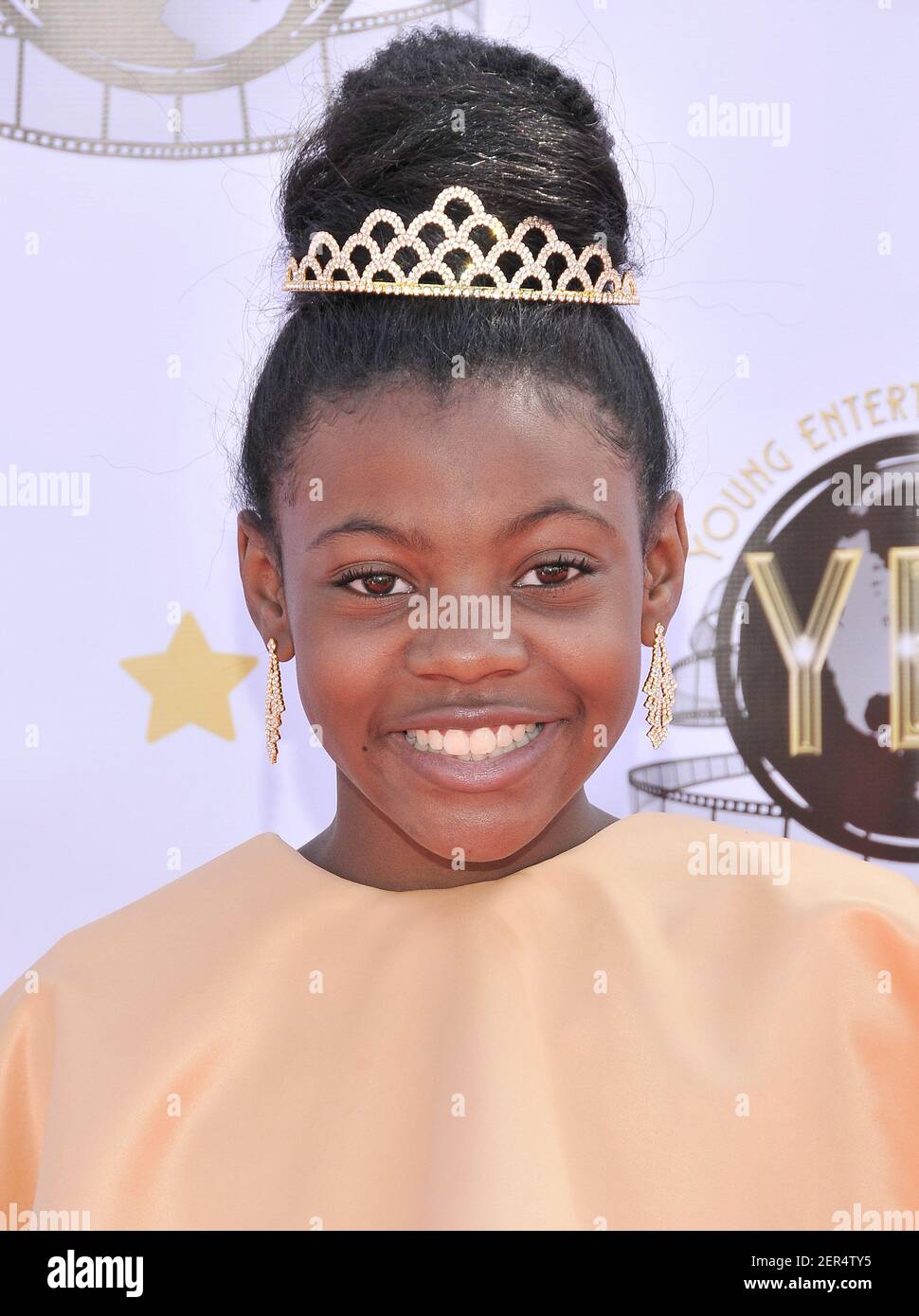 Princess K Mapp arrives at The 3rd Annual Young Enterainer Awards held ...