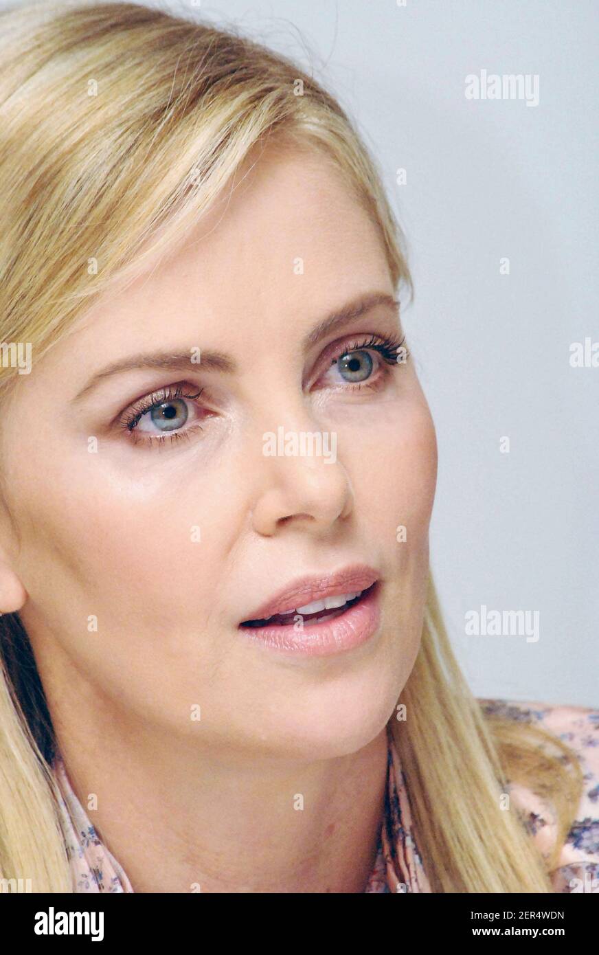 Charlize Theron at the Hollywood Foreign Press Association press ...