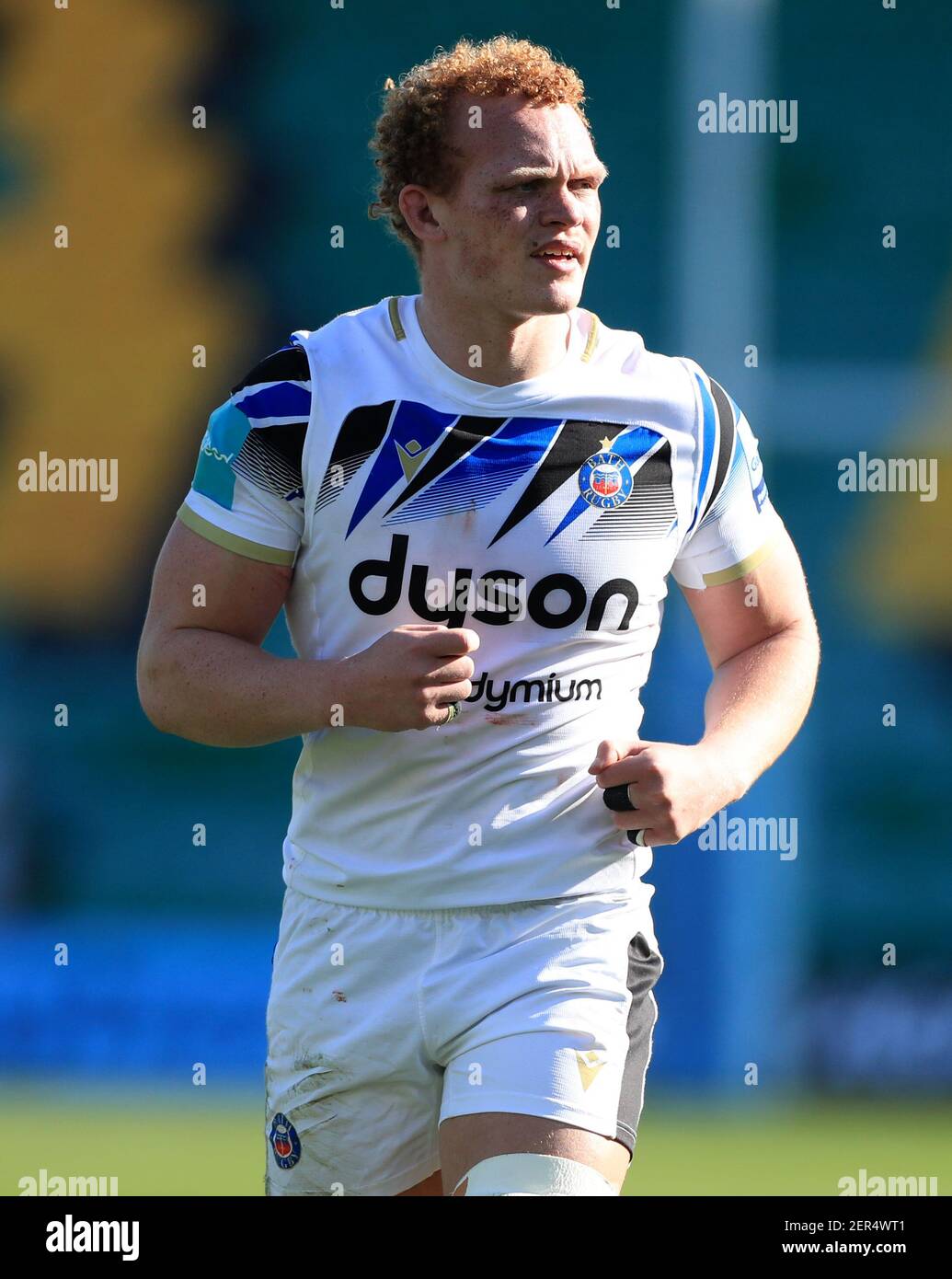 Bath's Miles Reid during the Gallagher Premiership match at Franklins ...