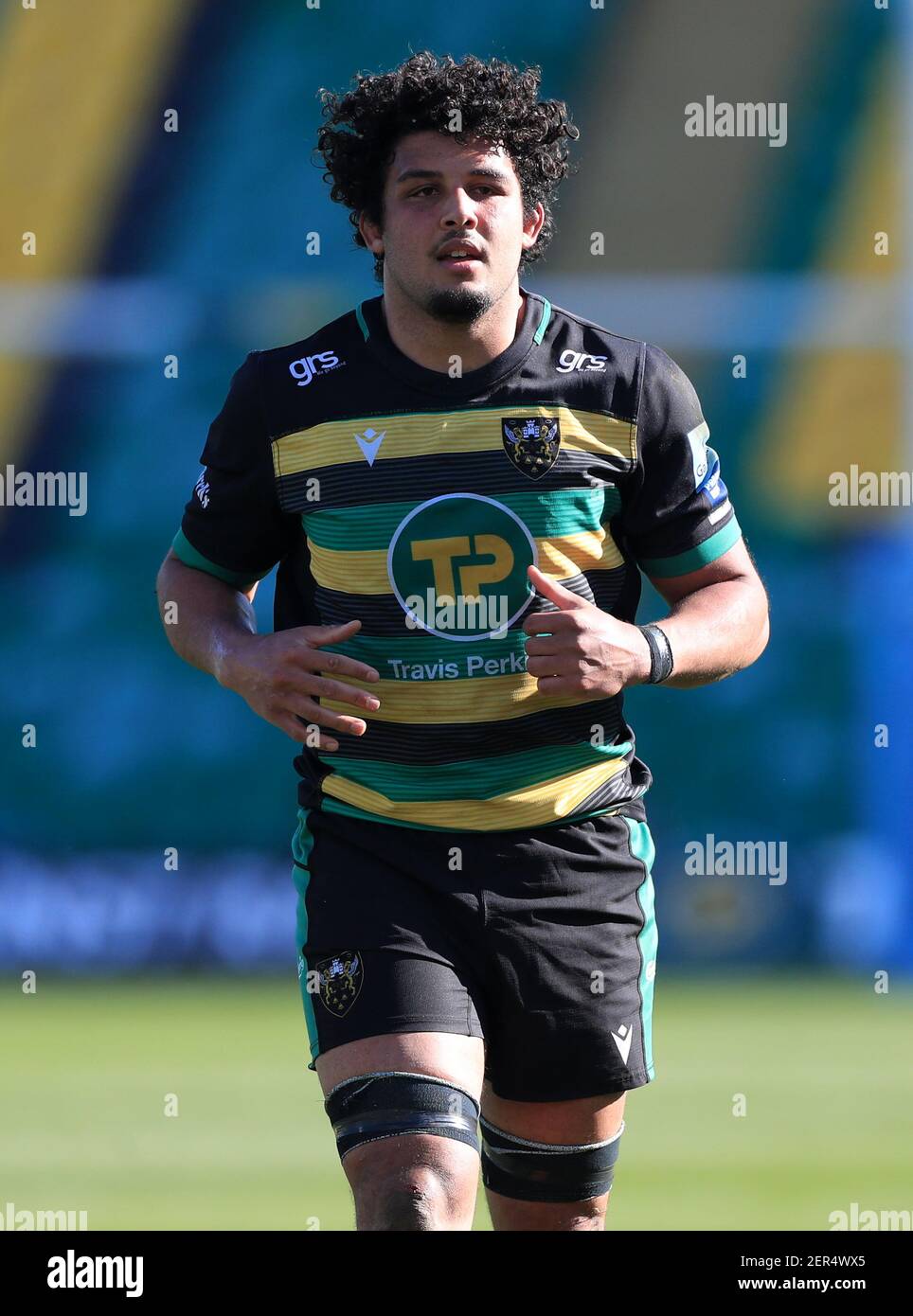 Northampton Saints' Lewis Ludlam during the Gallagher Premiership match ...