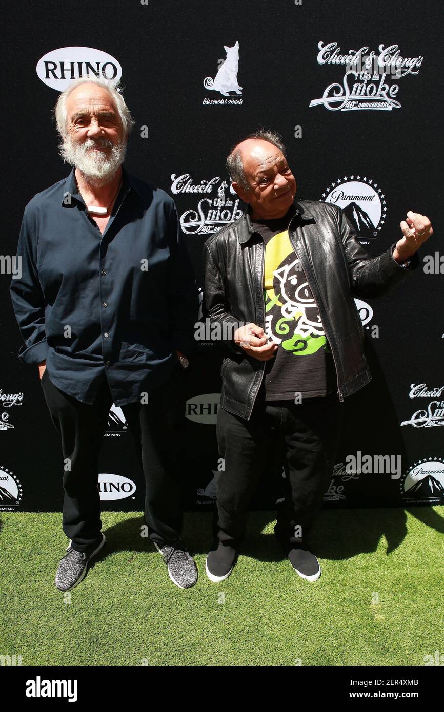 Tommy Chong, Cheech Marin attend the "Cheech Marin and Tommy Chong ...