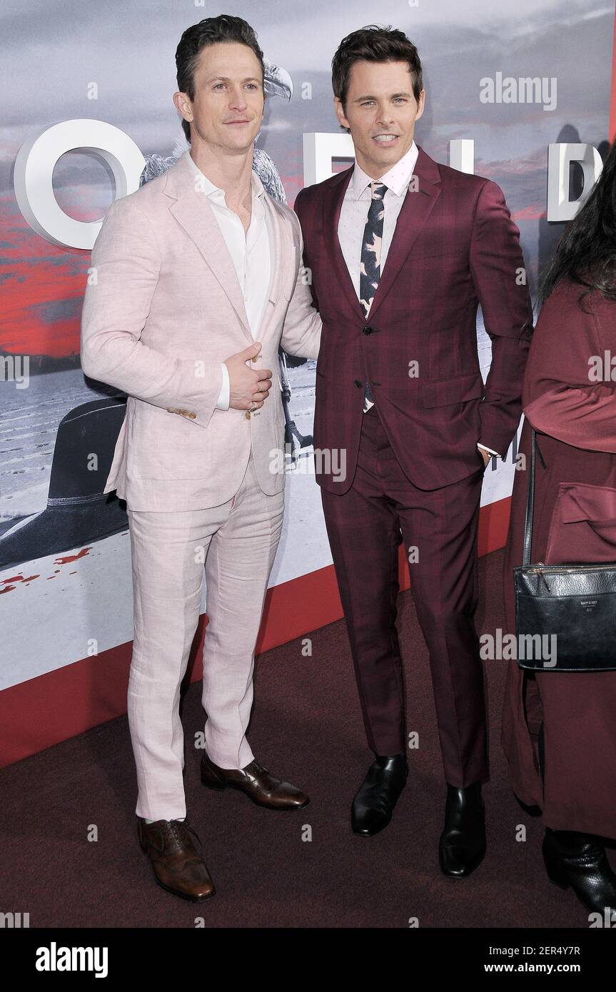(L-R) Jonathan Tucker and James Marsden arrives at HBO's "Westworld ...