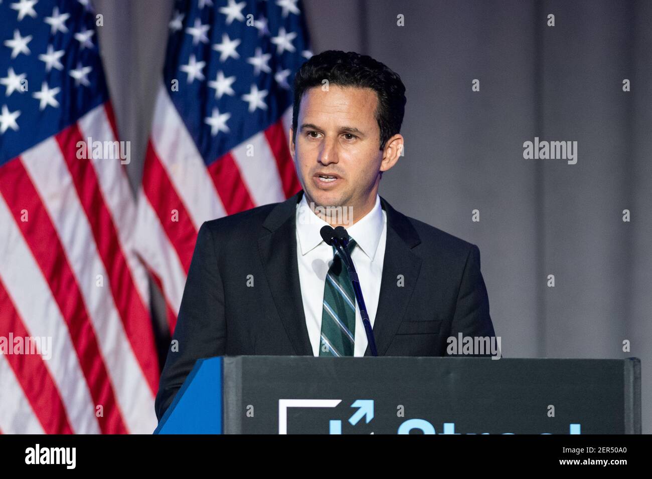 Senator Brian Schatz (D-HI) speaking at the J Street National ...