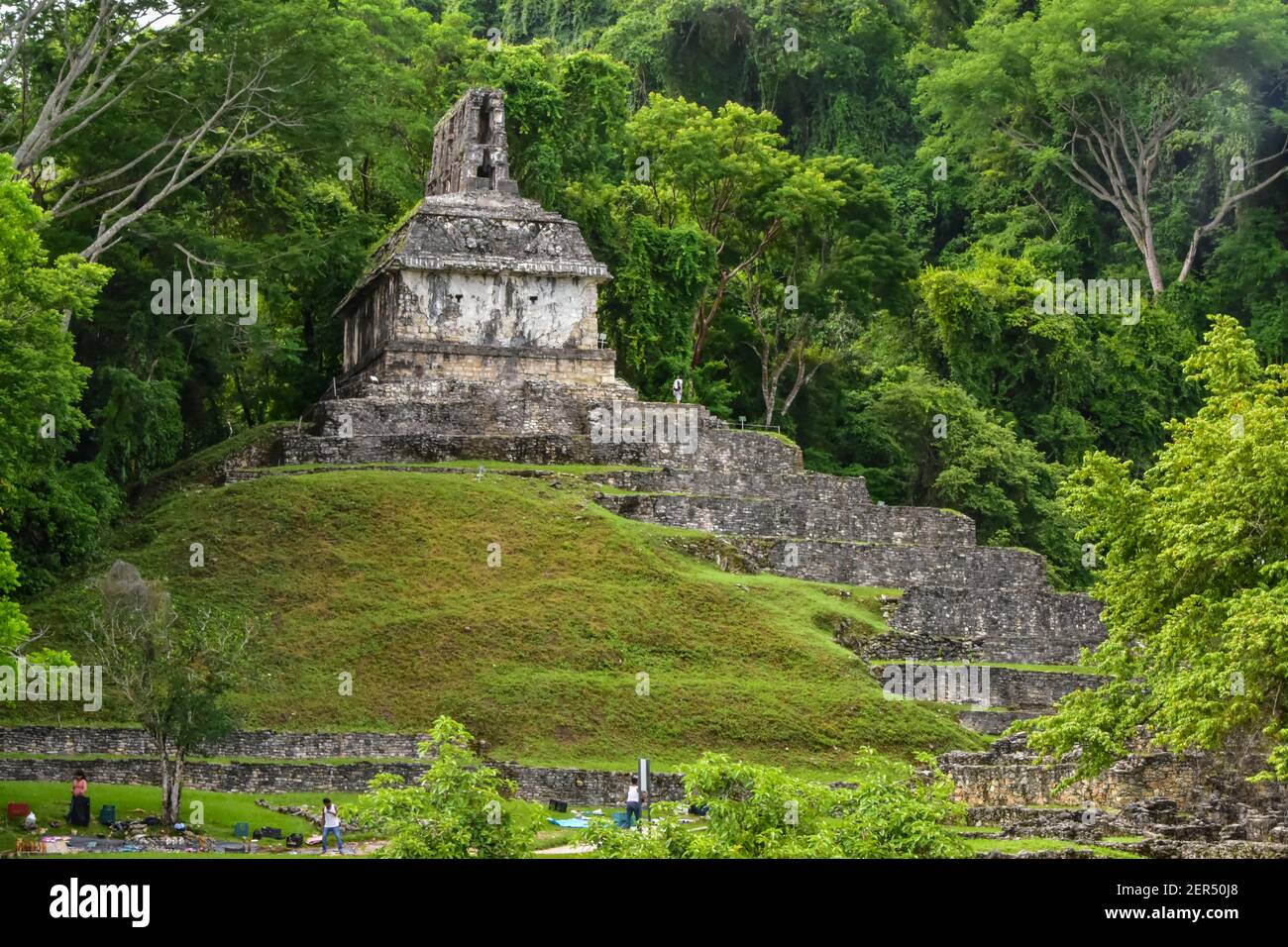 Palenque was a Maya city state in southern Mexico and a UNESCO World ...